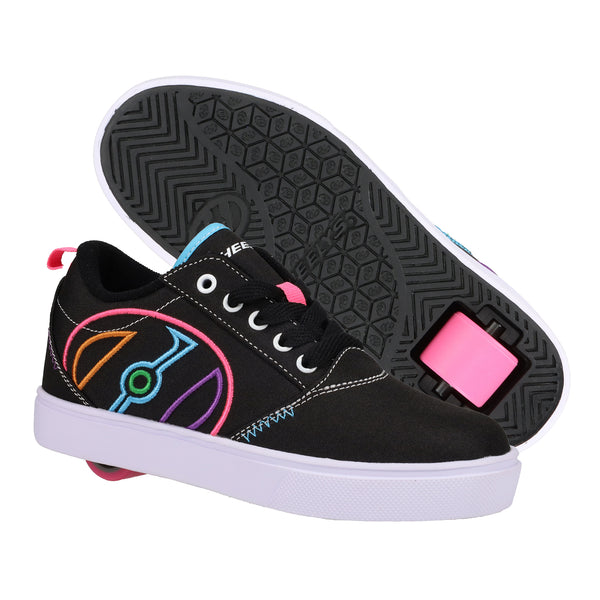 Pro 20 LG | Black with Multi Logo | Heelys